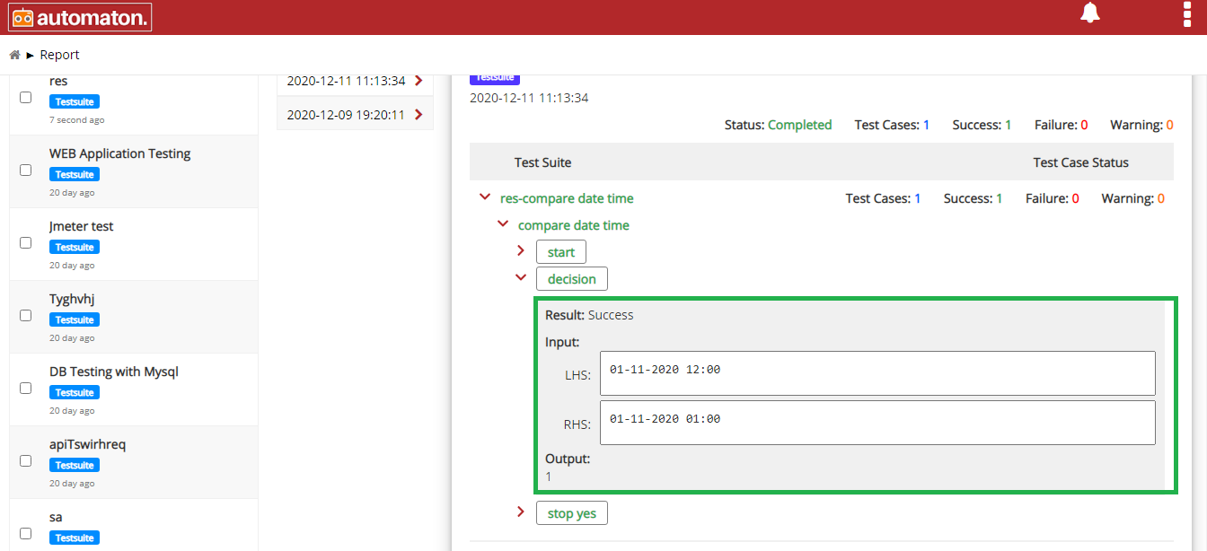 Features And Creating First Test Suite Automaton — Automaton Documentation 213 Documentation