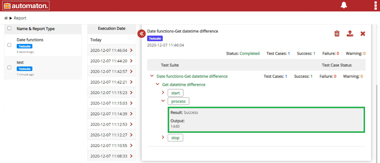 Features And Creating First Test Suite Automaton — Automaton Documentation 213 Documentation