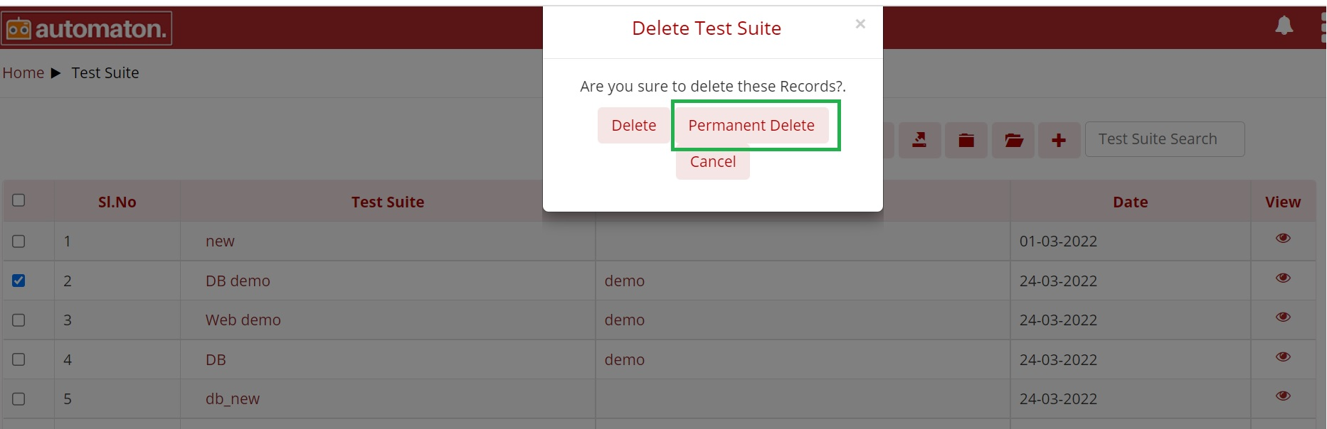 Features And Creating First Test Suite Automaton — Automaton Documentation 213 Documentation